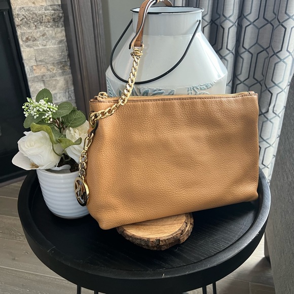 KORS Michael Kors | Bags | Camel Colored And Gold Accent Michael Kors ...